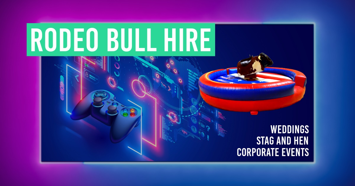 Rodeo Bull Hire - GAMES HIRE FOR EXHIBITIONS, TRADE SHOWS, & CORPORATE ...